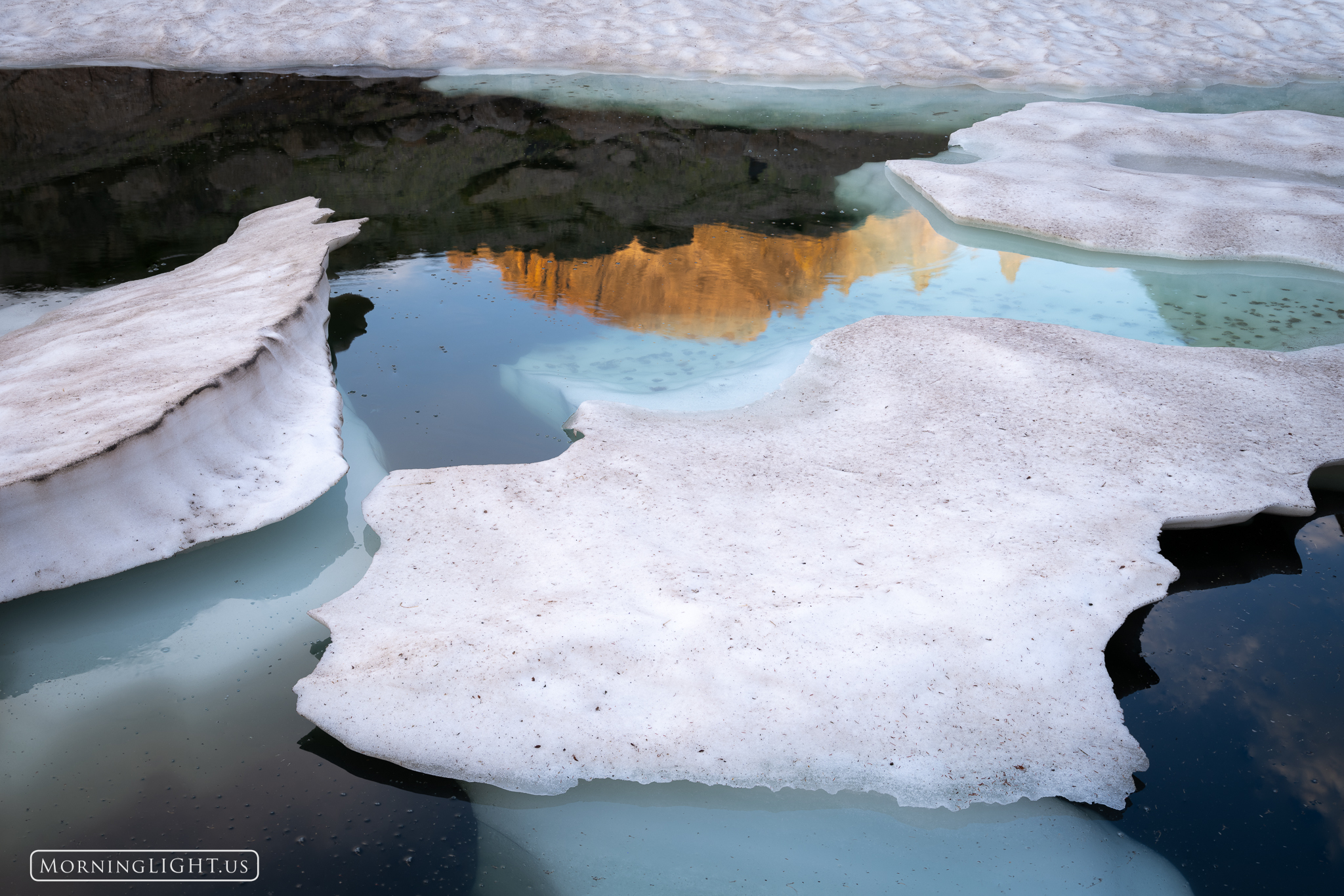 Frozen | Frozen Lake | Images of Rocky Mountain National Park
